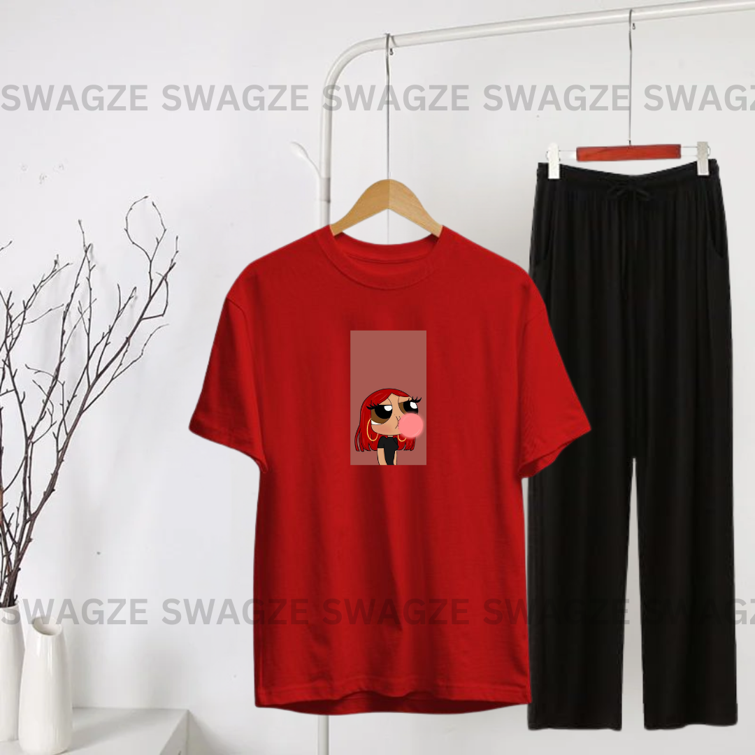 -Casual Combo(red hair powerpuff) – Swagze